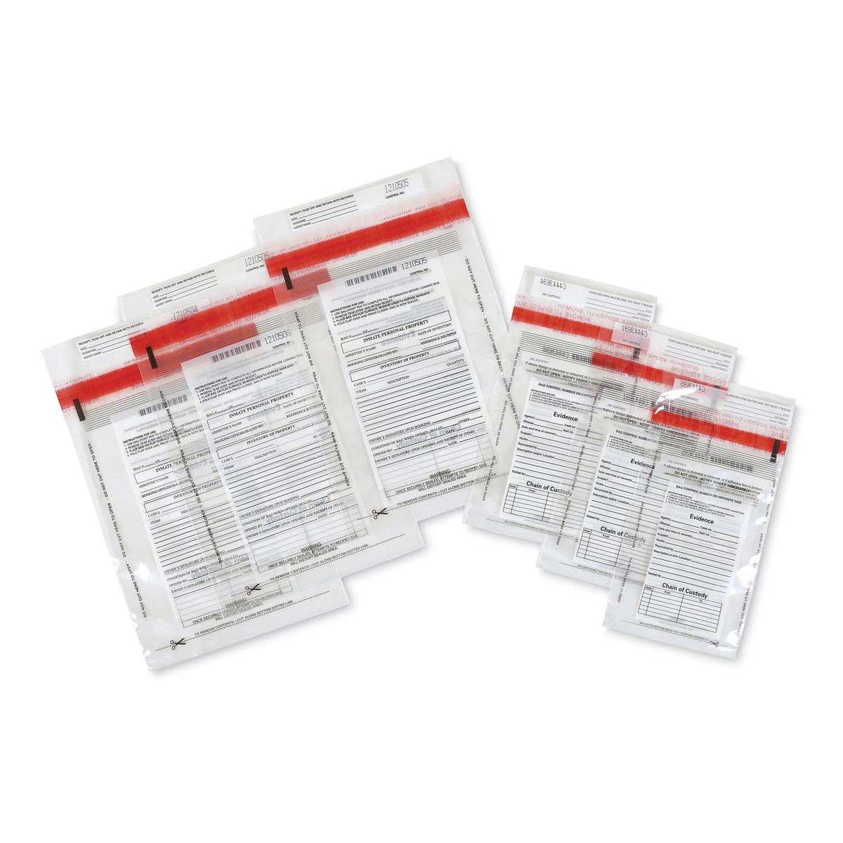 Security Sealed Property Bags