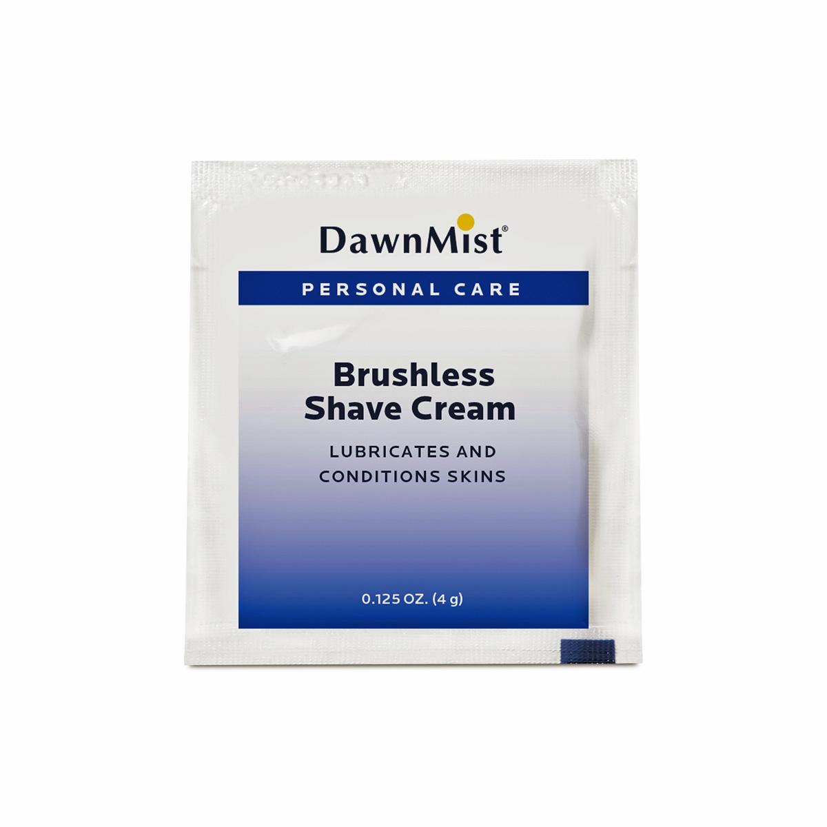 Brushless Shave Cream Packet